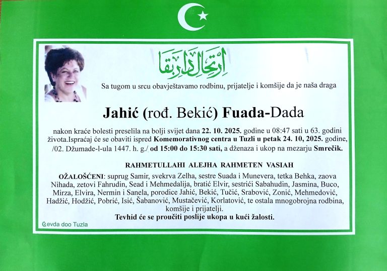 In memoriam Archives - Tuzla L!VE